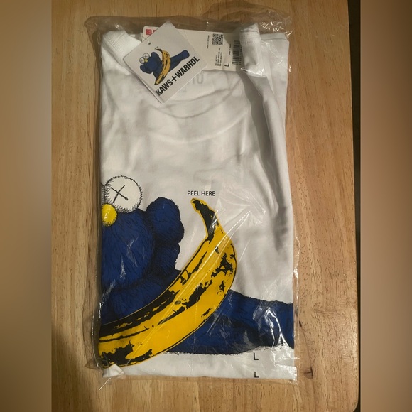 Uniqlo x KAWS | Shirts | Kaws X Warhol Banana Tee | Poshmark